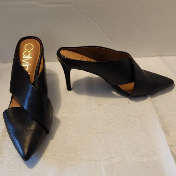 Calvin Klein | Shoes | Calvin Klein Gihana Crisscross Smooth Leather ...